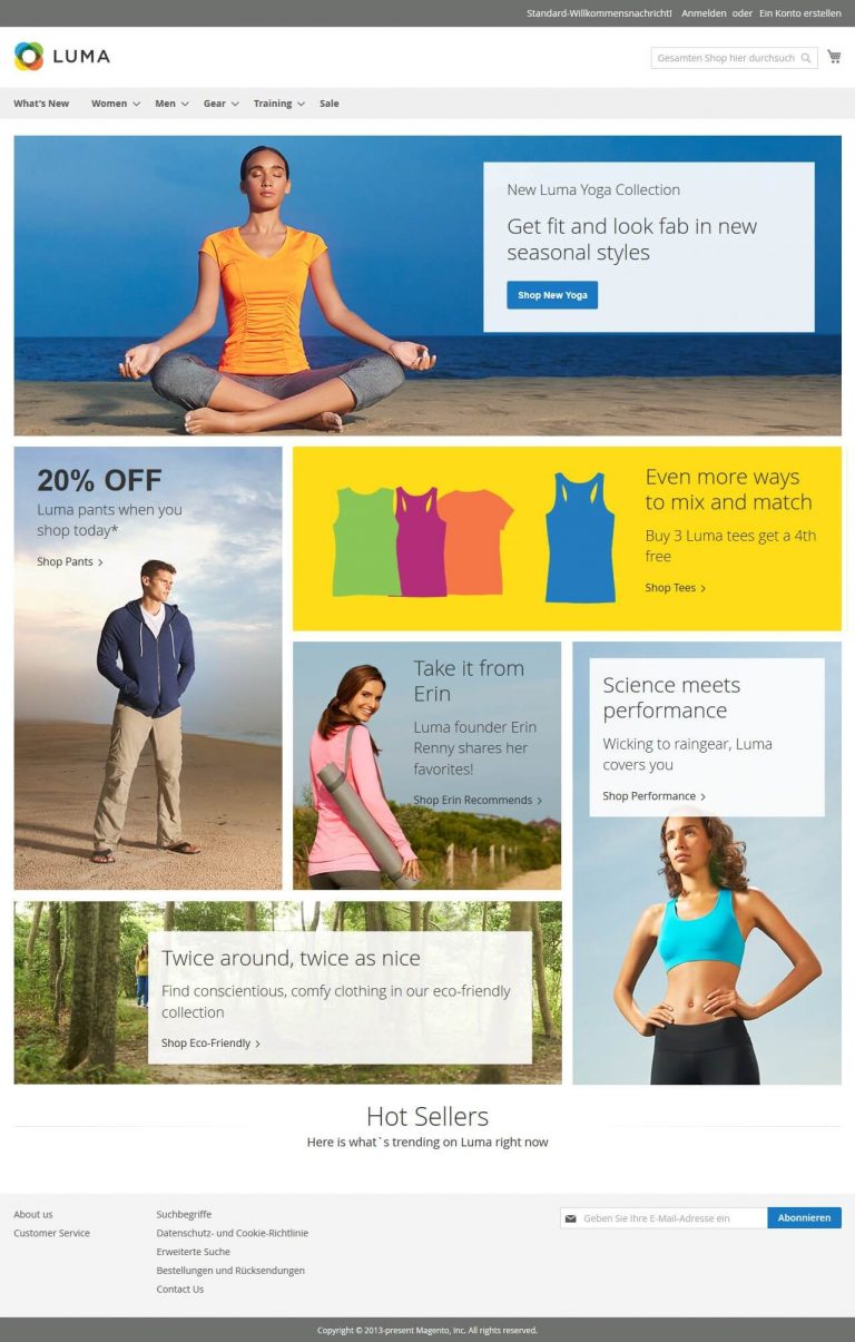Magento 2 Demo - Mag-tutorials.de